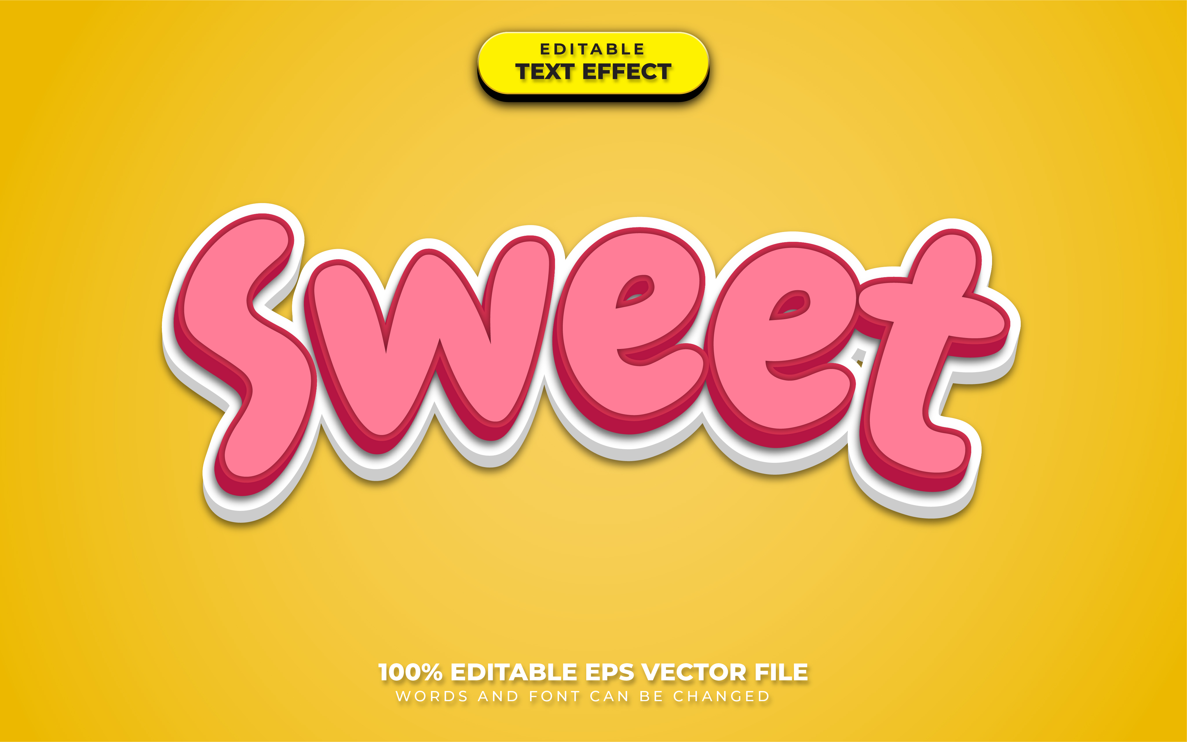 Sweet Text Effect, Add-ons | GraphicRiver